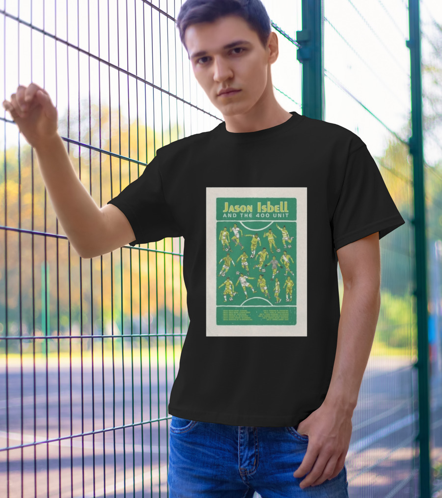 Jason Isbell And The 400 Unit Soccer UKEU Tour 2026 Dates T-Shirt