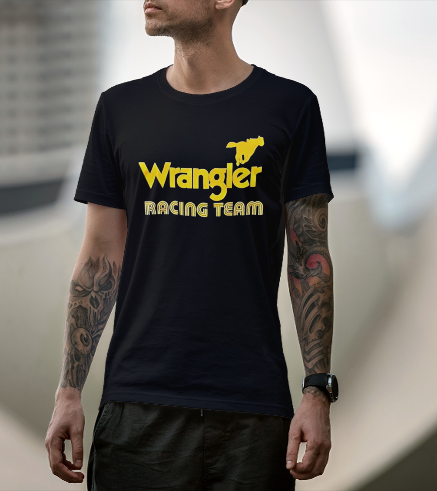 Wrangler Racing Team NASCAR Vintage Mustang T-Shirt
