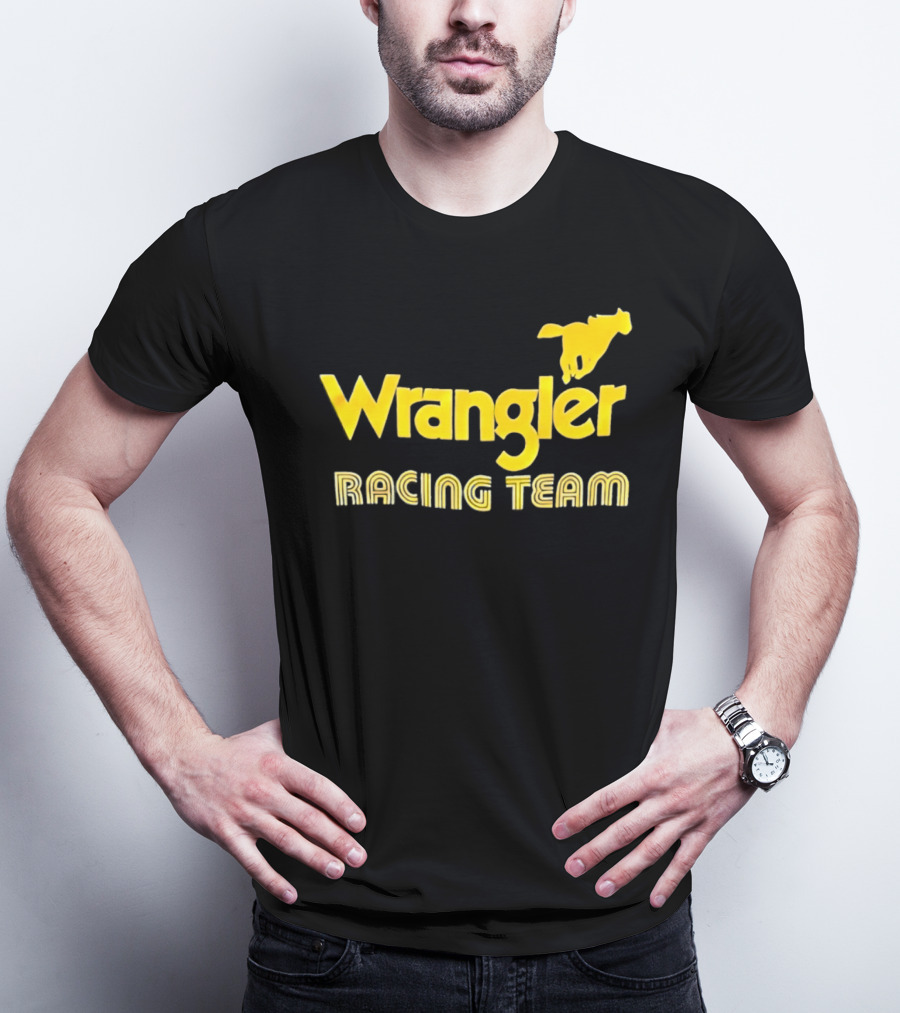 Wrangler Racing Team NASCAR Vintage Mustang T-Shirt