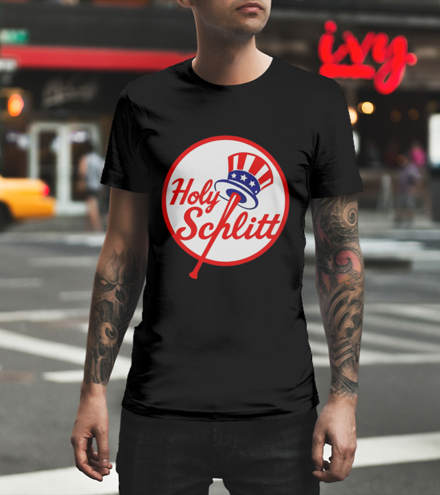 Holy Schlitt Cam Schlittler Yankees T-Shirt