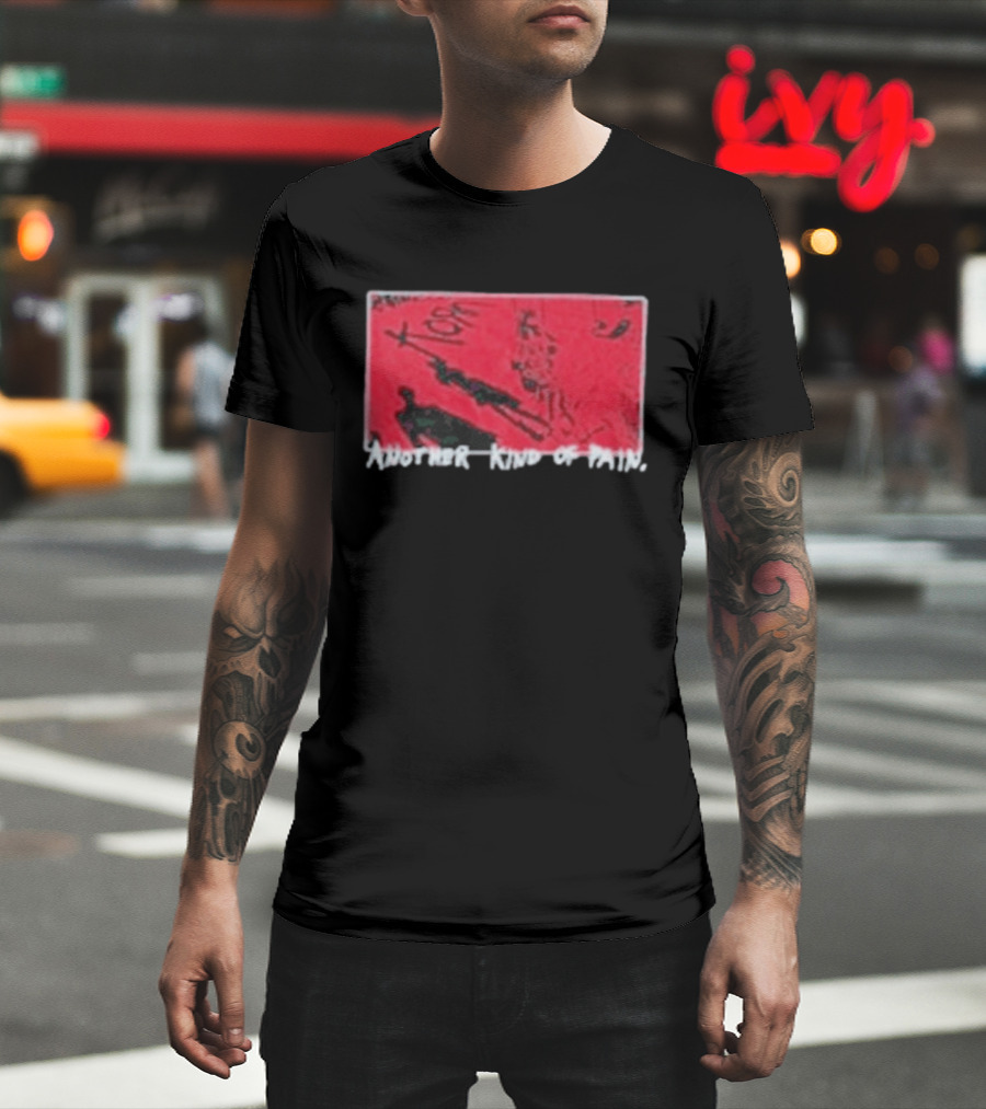 Korn Another Kind Of Pain Red T-Shirt