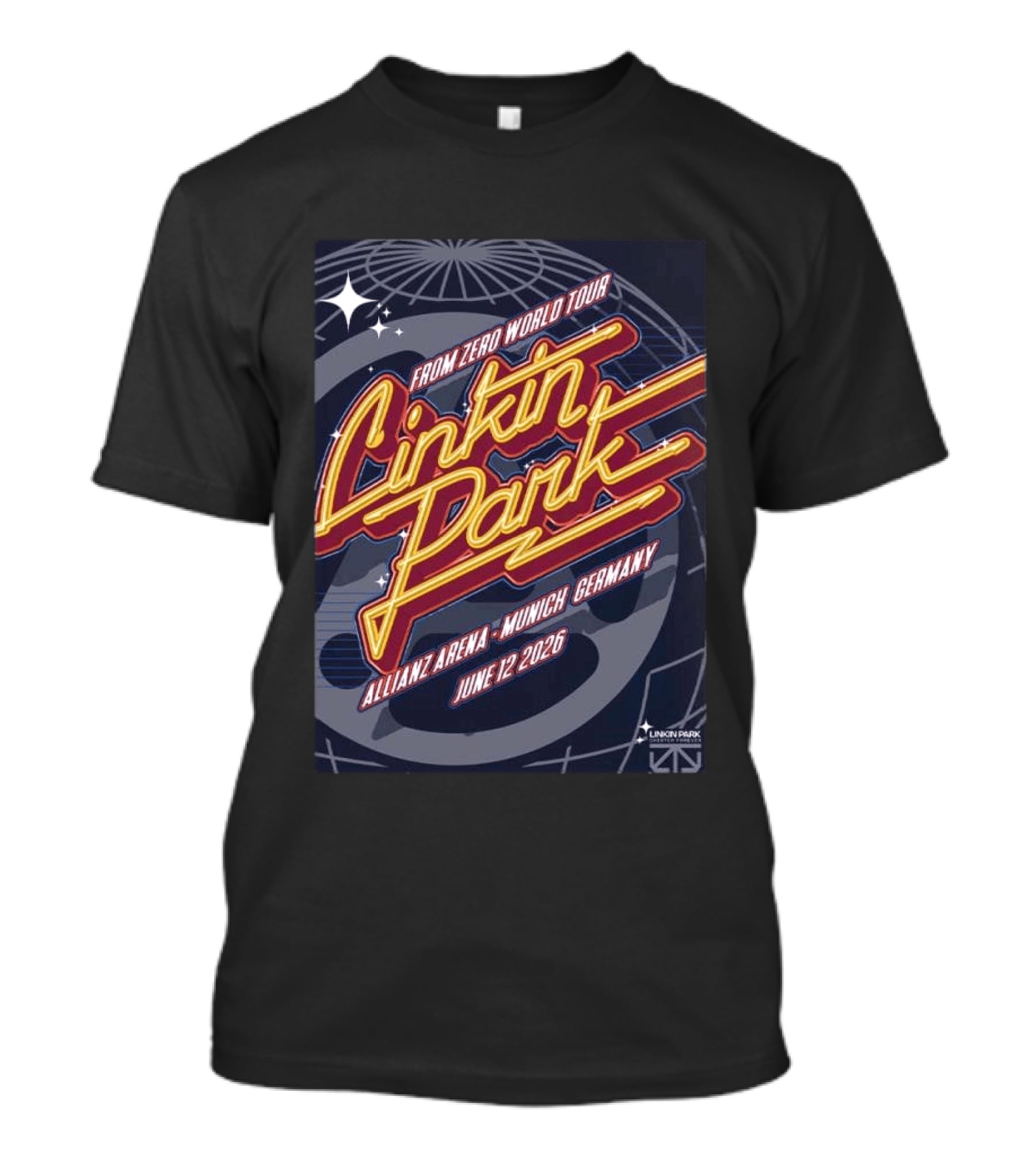Linkin Park From Zero World Tour Allianz Arena Munich Germany June 12 2026 T-Shirt