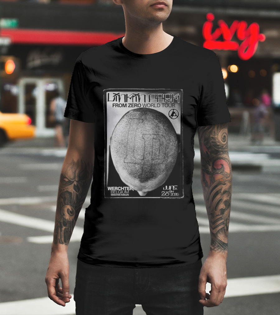 Linkin Park From Zero World Tour Werchter Belgium Werchter Parklife June 28 2026 T-Shirt