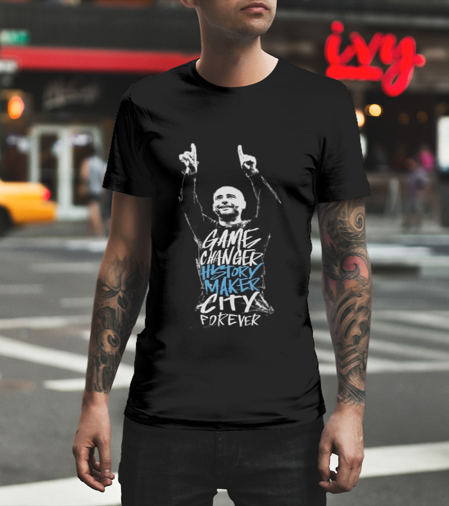 Manchester City Game Changer History Maker City Forever T-Shirt