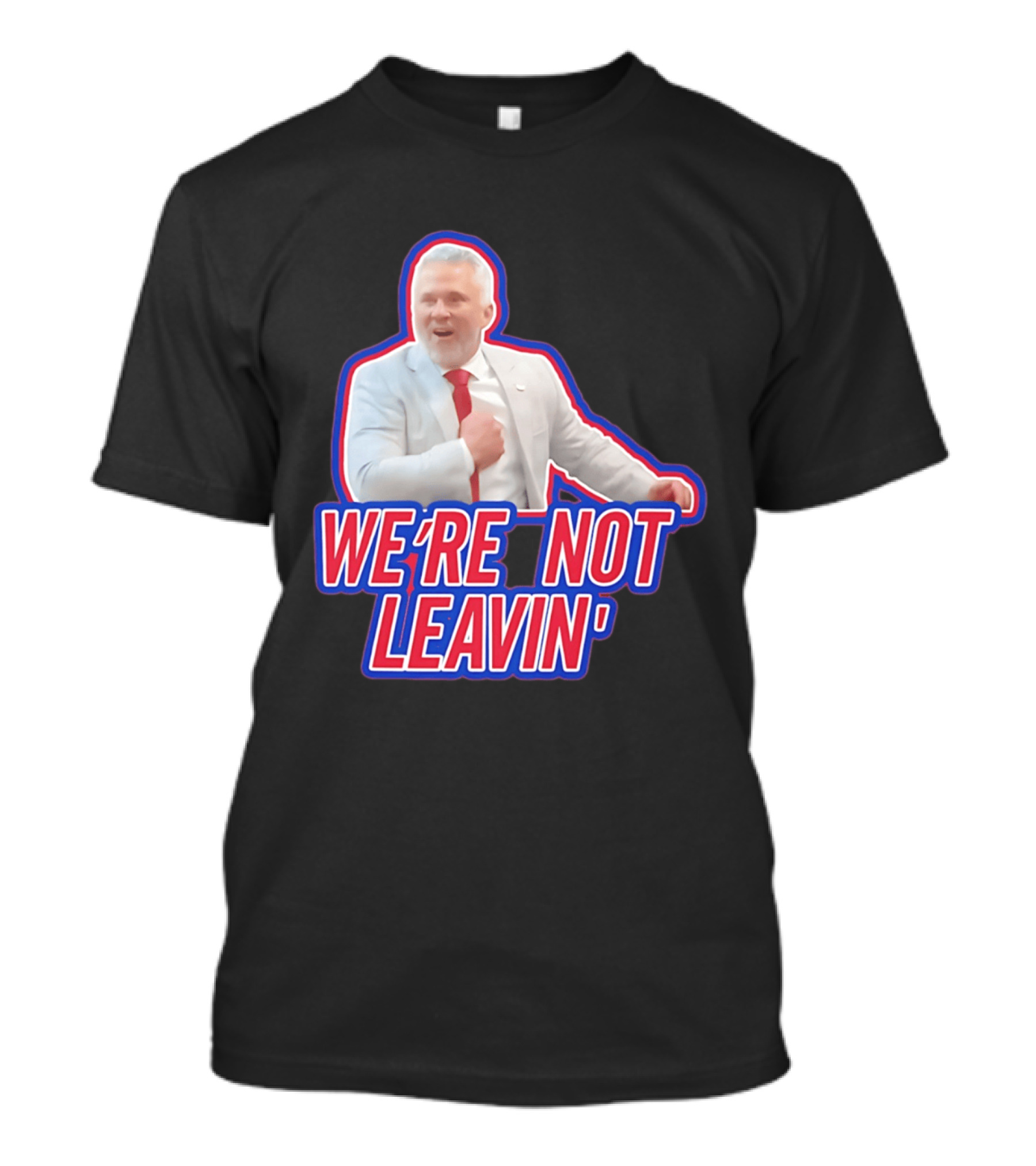 Martin St. Louis We're Not Leavin' Montreal Canadiens T-Shirt