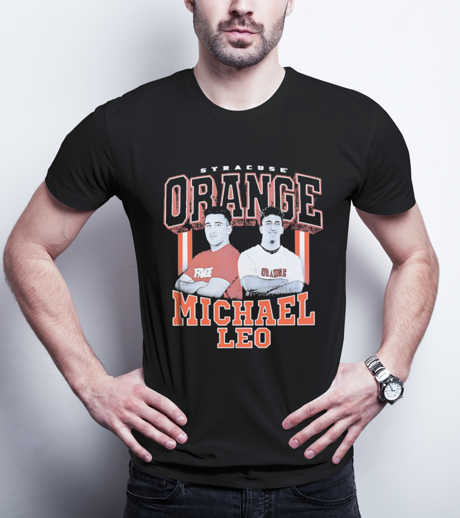 Syracuse Orange Michael Leo NCAA Lacrosse T-Shirt