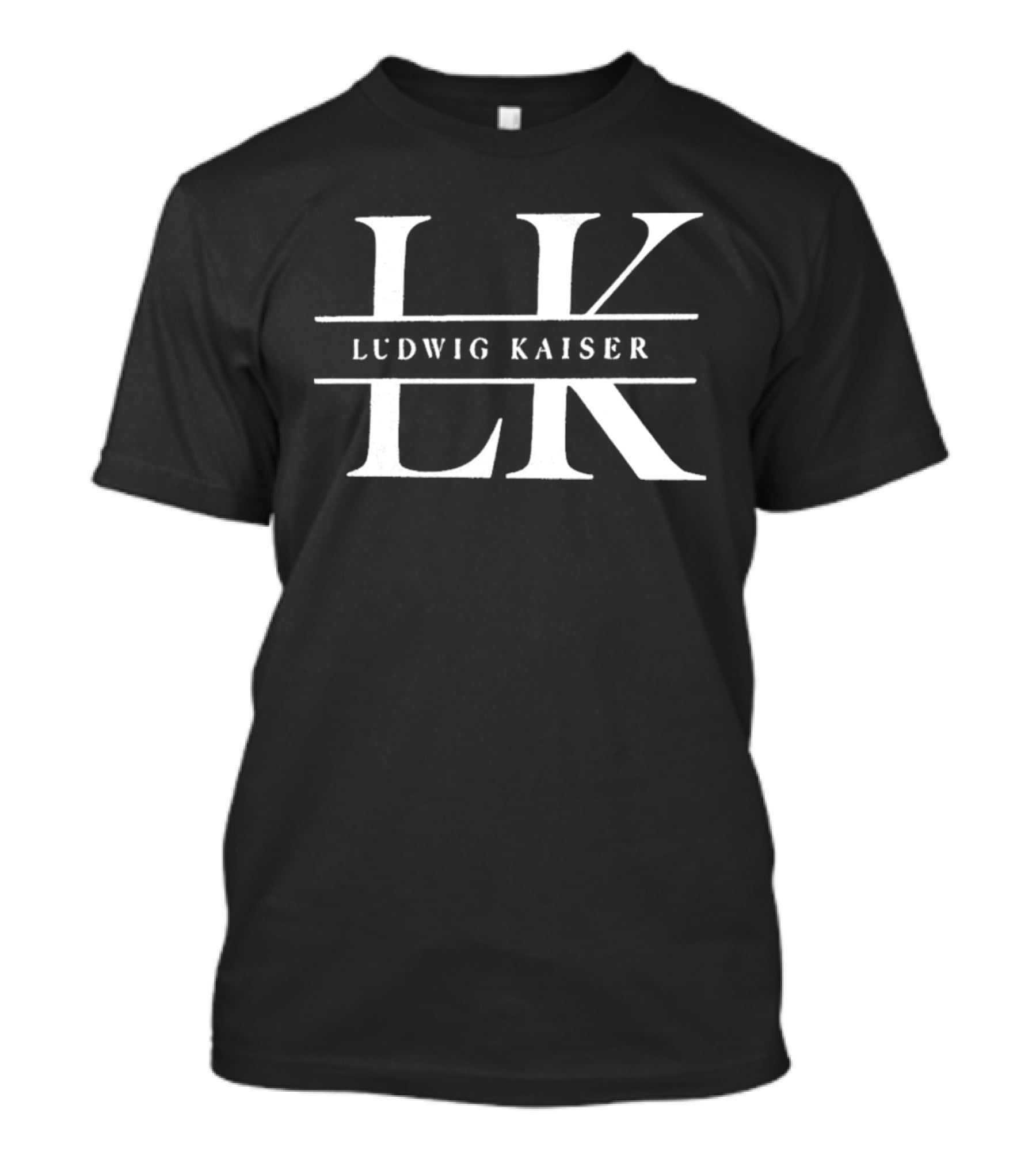 WWE Ludwig Kaiser LK Black T-Shirt