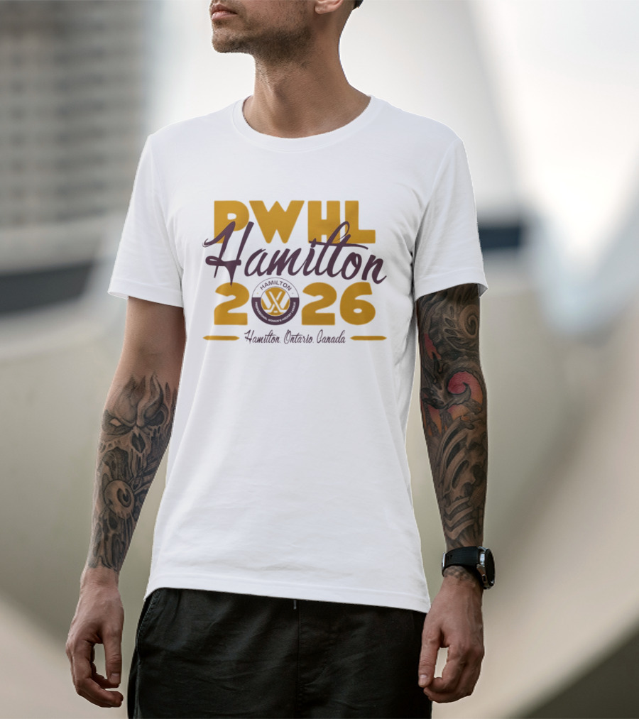 PWHL Hamilton Ontario Canada 2026 T-Shirt