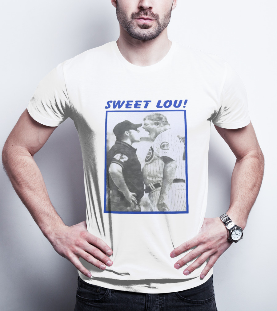 Sweet Lou Piniella Chicago Cubs MLB Umpire Confrontation T-Shirt