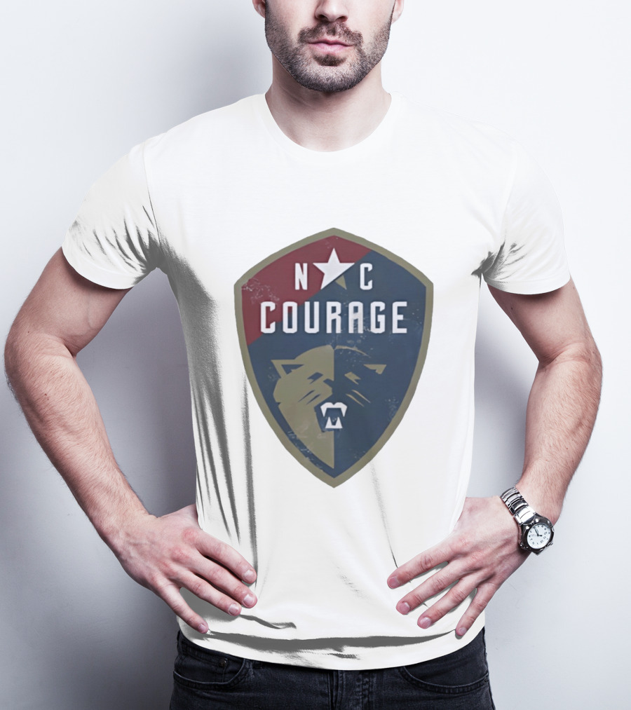 North Carolina Courage Star Shield NC Courage T-Shirt