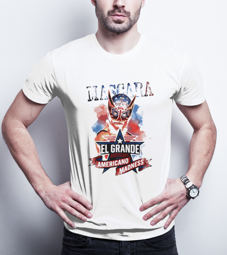 Mascara El Grande Americano Madness T-Shirt