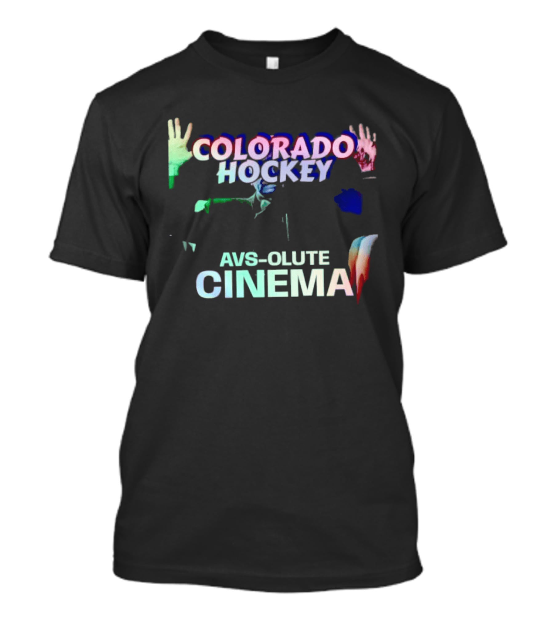 Colorado Avalanche Hockey Avs Olute Cinema T-Shirt