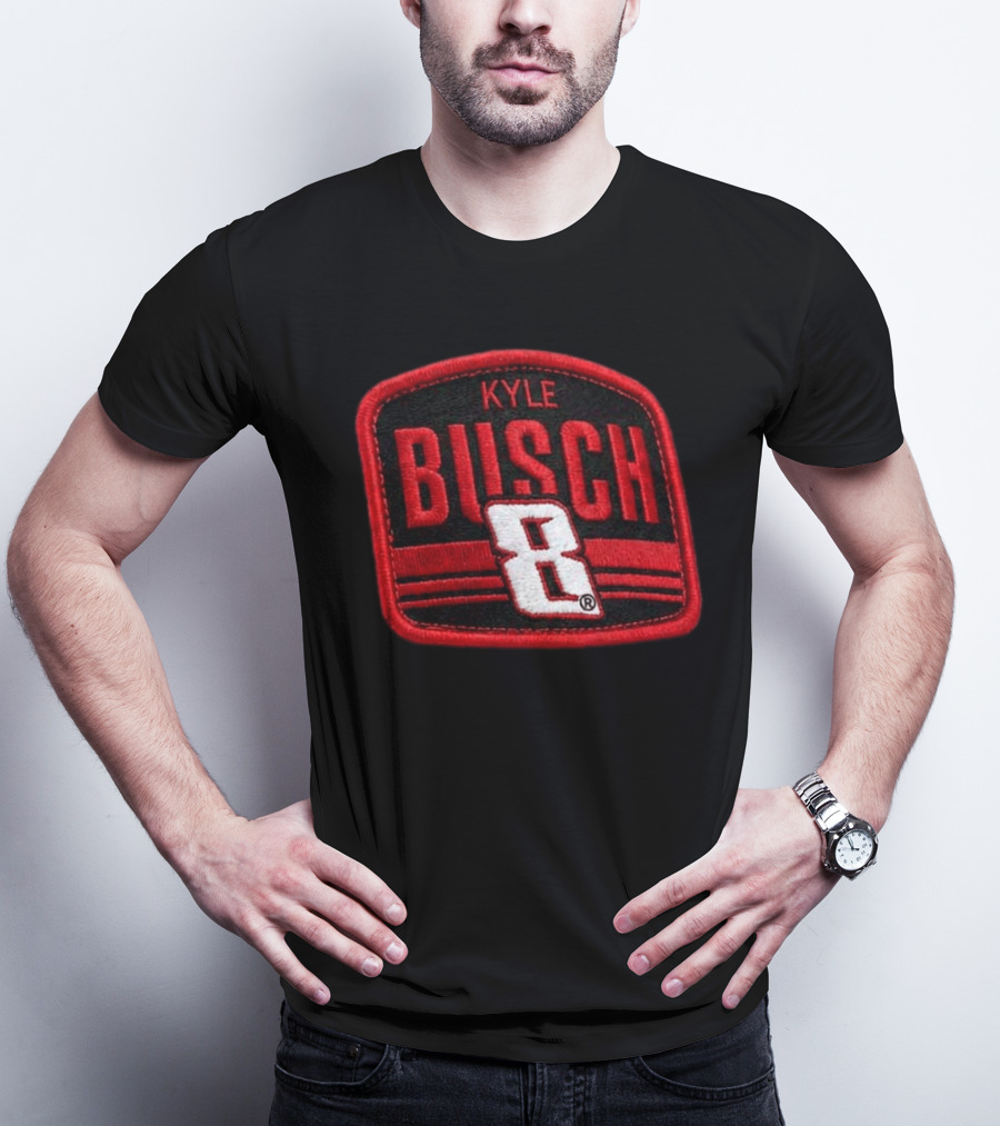 Kyle Busch 8 Racing Patch Hat T-Shirt