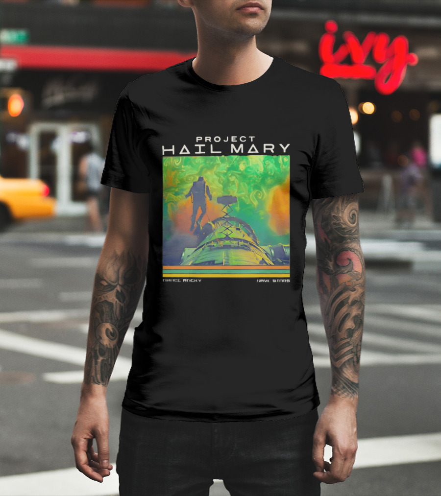 Project Hail Mary Astronaut Space Mission Sci Fi Adventure T-Shirt
