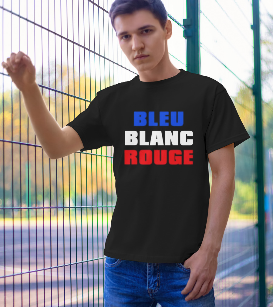 Montreal Canadiens Bleu Blanc Rouge Hockey Team Colors Fan T-Shirt