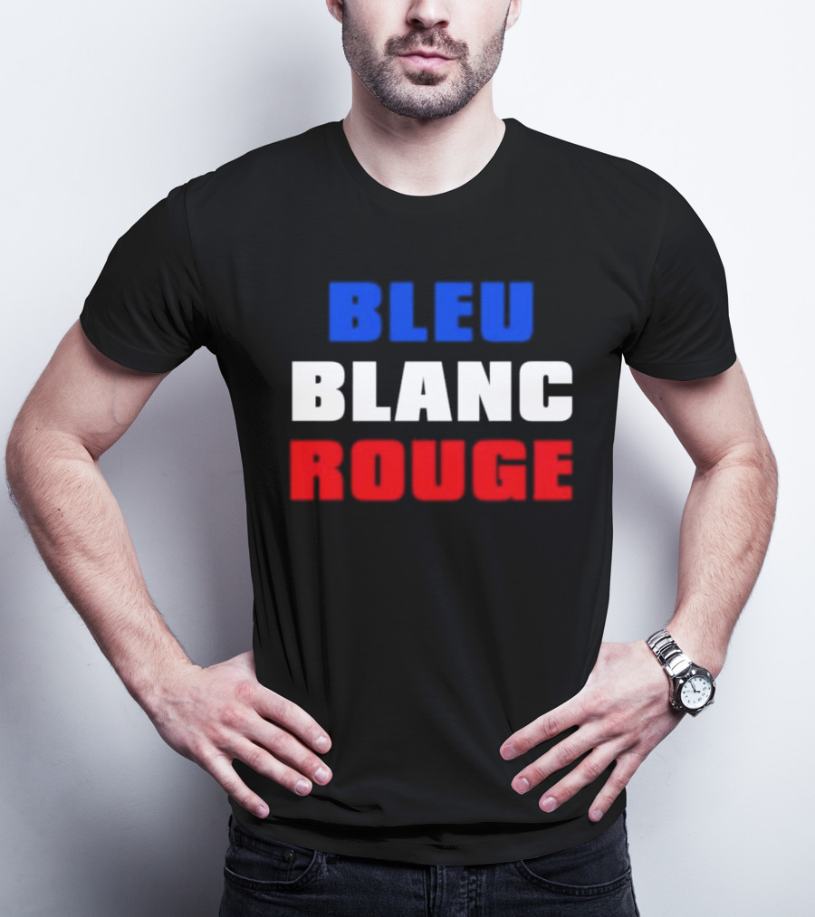 Montreal Canadiens Bleu Blanc Rouge Hockey Team Colors Fan T-Shirt