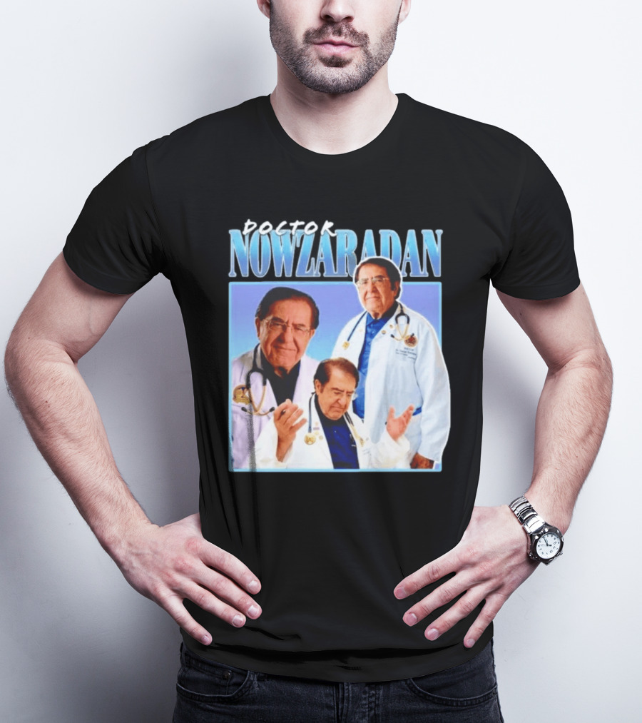 Doctor Nowzaradan My 600Lb Life Blue Stethoscope T-Shirt