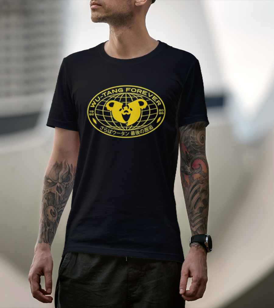 Wu Tang Forever 1992 2026 Tornado Bear Icon Japanese T-Shirt