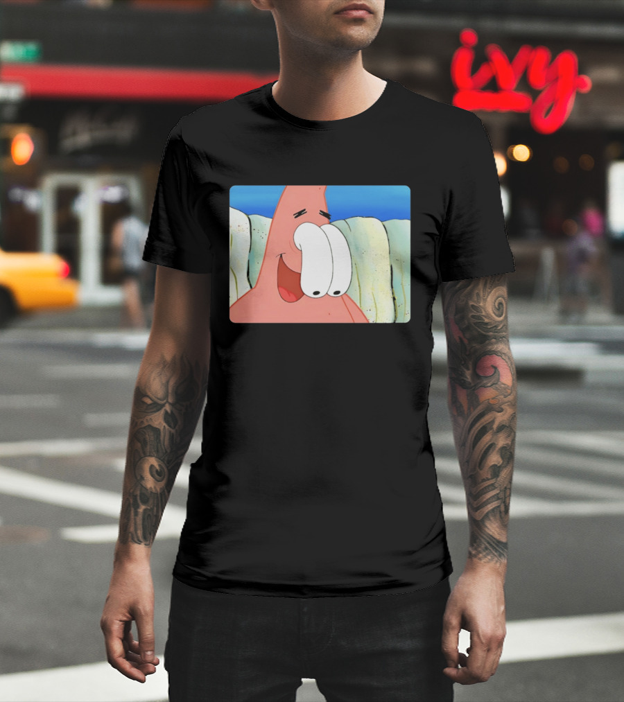 Patrick Star Silly Eyes SpongeBob Meme T-Shirt
