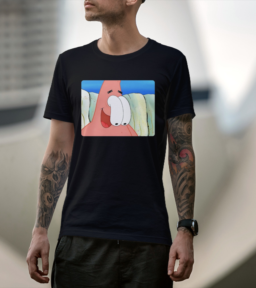 Patrick Star Silly Eyes SpongeBob Meme T-Shirt