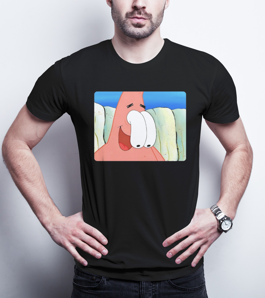 Patrick Star Silly Eyes SpongeBob Meme T-Shirt