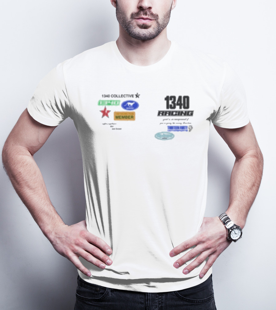 1340 Collective Racing Team Member Stars Motorsports Championship Series T-Shirt