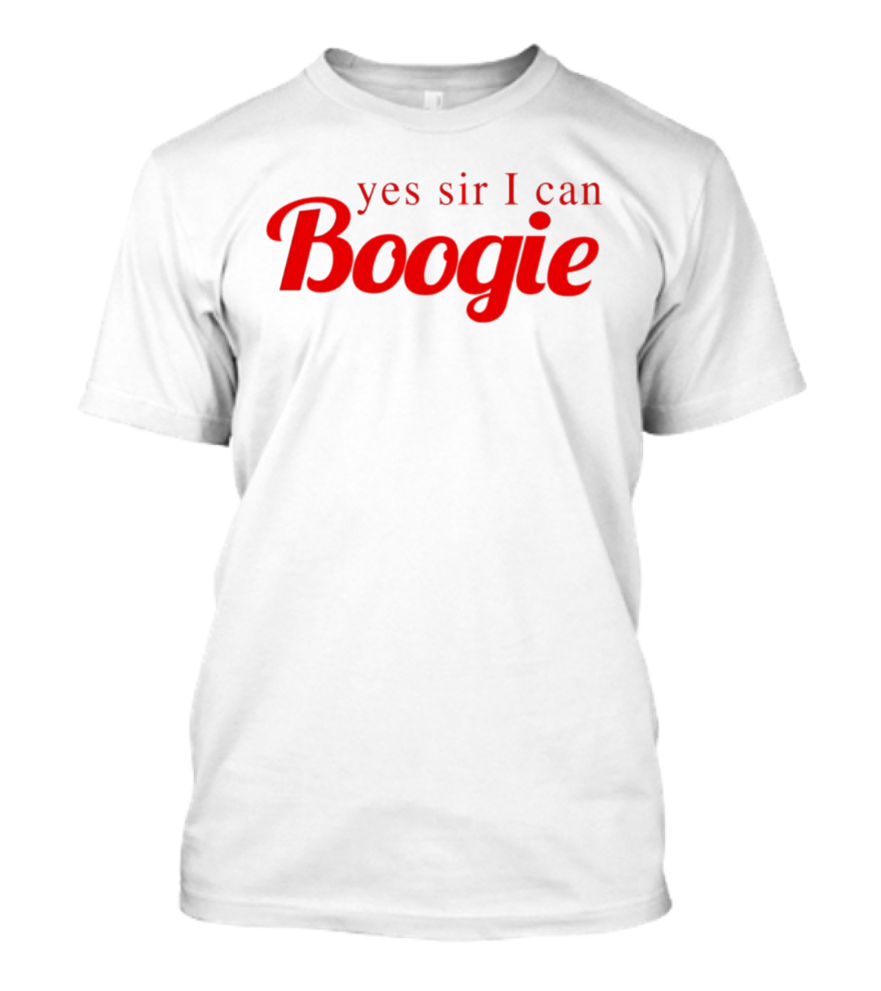 Yes Sir I Can Boogie Vintage Disco Embroidered T-Shirt