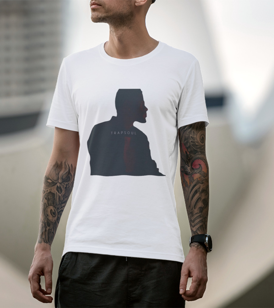 Bryson Tiller Trapsoul Silhouette Profile T-Shirt
