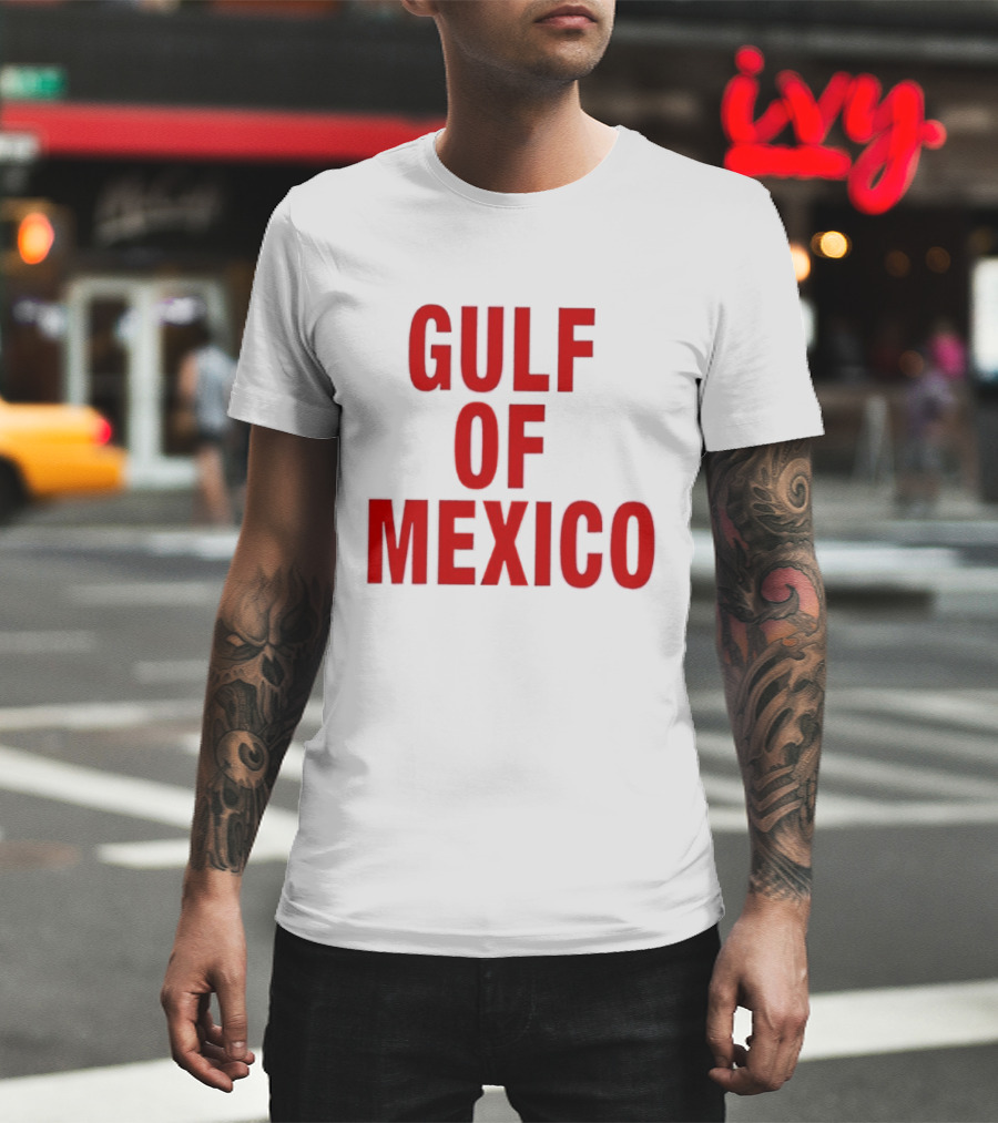 Gulf Of Mexico Bold Red T-Shirt
