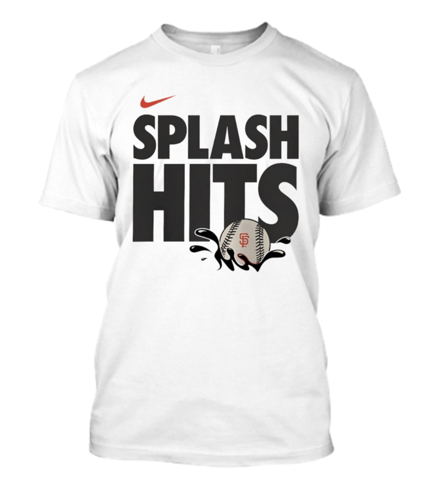 Nike San Francisco Giants Splash Hits Baseball T-Shirt