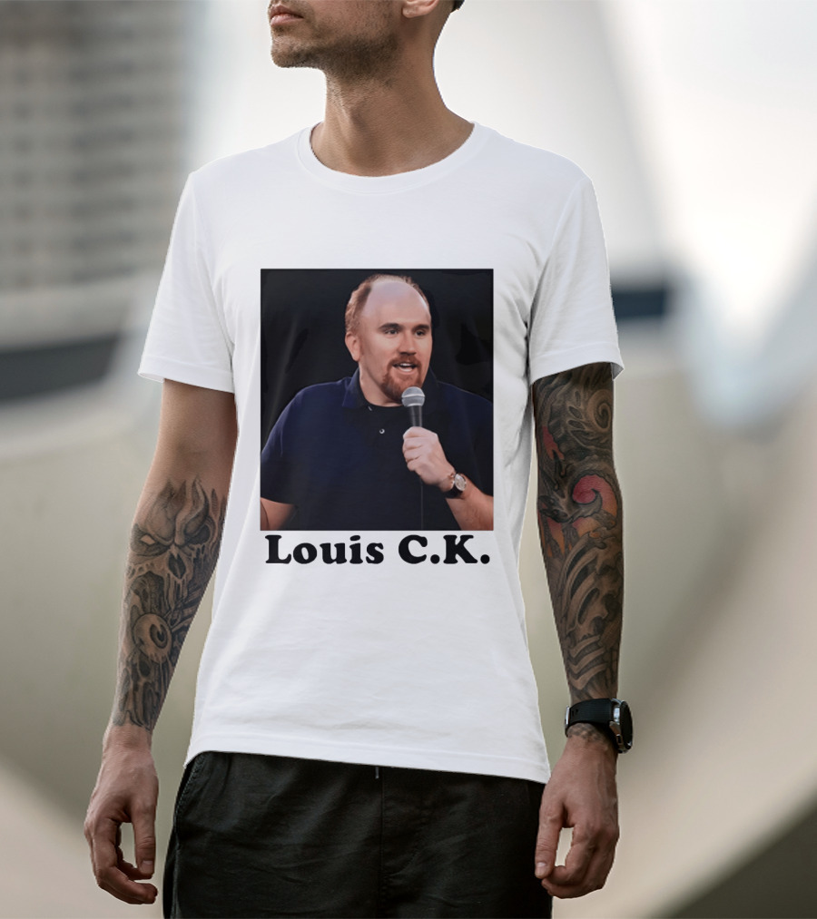 Louis C.K. Oh My God Photo Stand Up Comedy Image T-Shirt