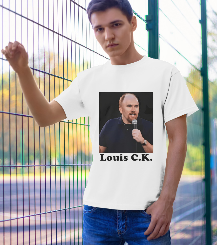 Louis C.K. Oh My God Photo Stand Up Comedy Image T-Shirt