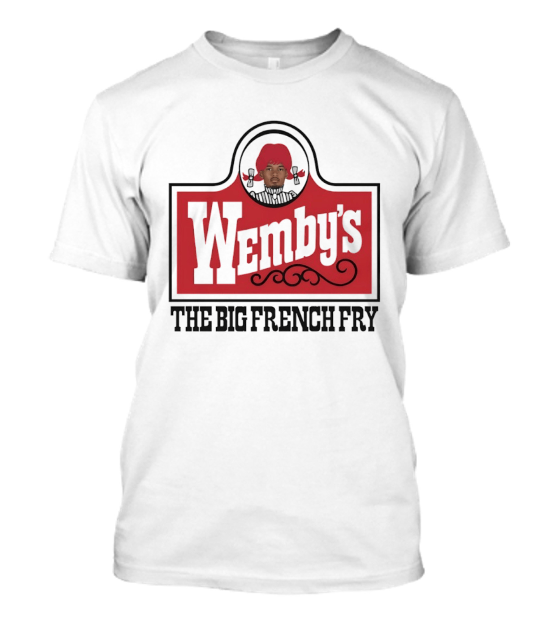 Wemby's The Big French Fry Victor Wemby's Spurs T-Shirt
