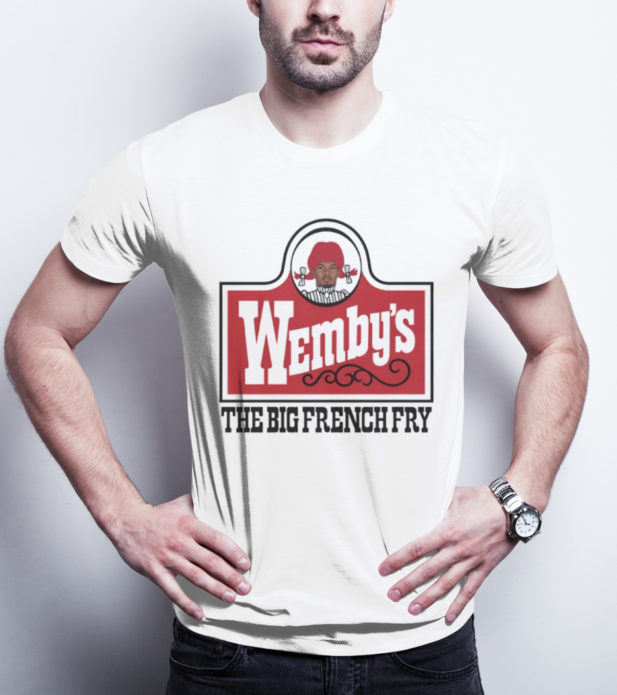 Wemby's The Big French Fry Victor Wemby's Spurs T-Shirt