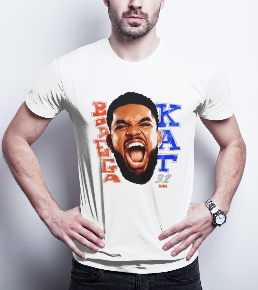 Big Bodega KAT 32 SLAM New York Knicks Karl Anthony Towns T-Shirt