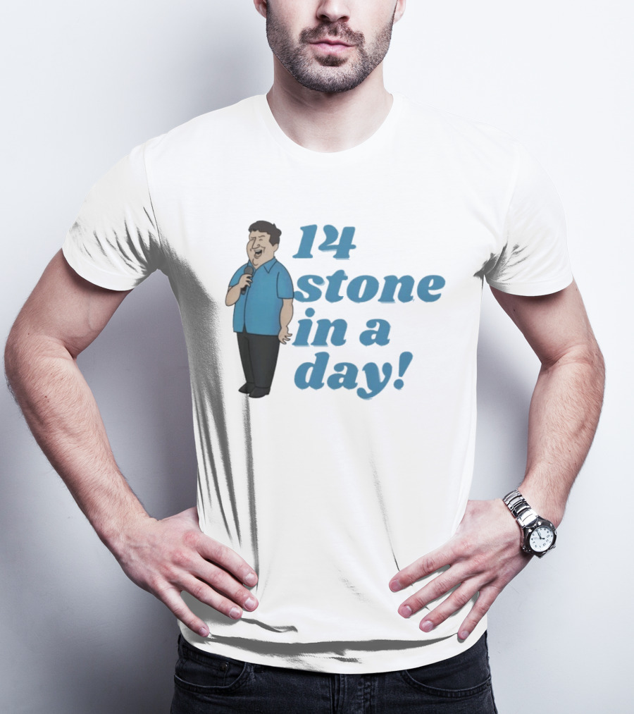 Peter Kay 14 Stone In A Day Stand Up Comedy British Comedian T-Shirt