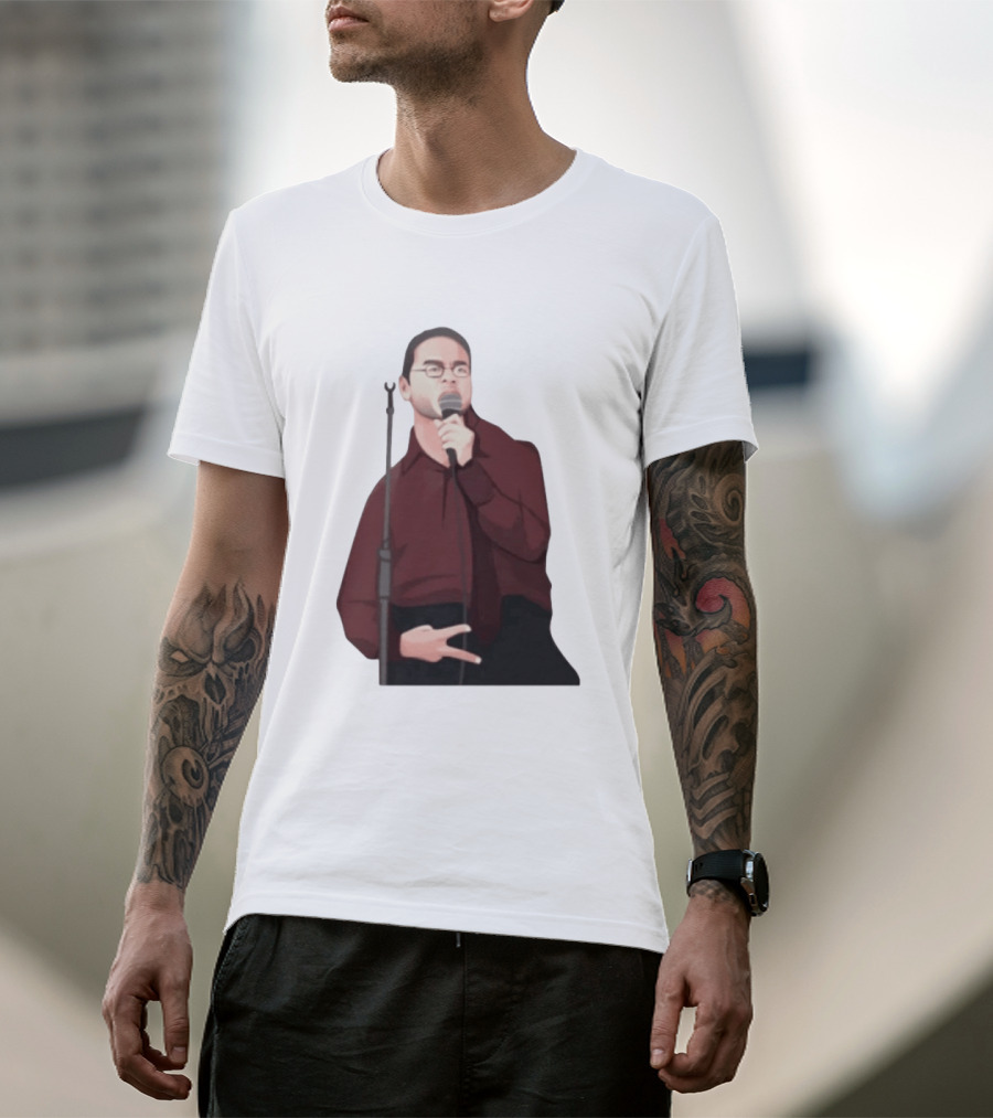Max And Paddy Stand Up Comedy Performance Live Stage Microphone T-Shirt