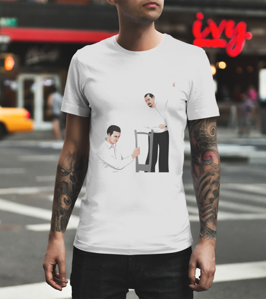 Max And Paddy Pine Barrens Christopher Moltisanti Paulie Gualtieri Chair Scene T-Shirt