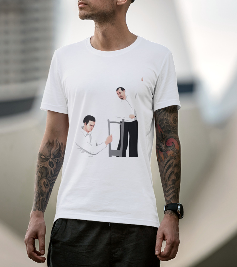Max And Paddy Pine Barrens Christopher Moltisanti Paulie Gualtieri Chair Scene T-Shirt