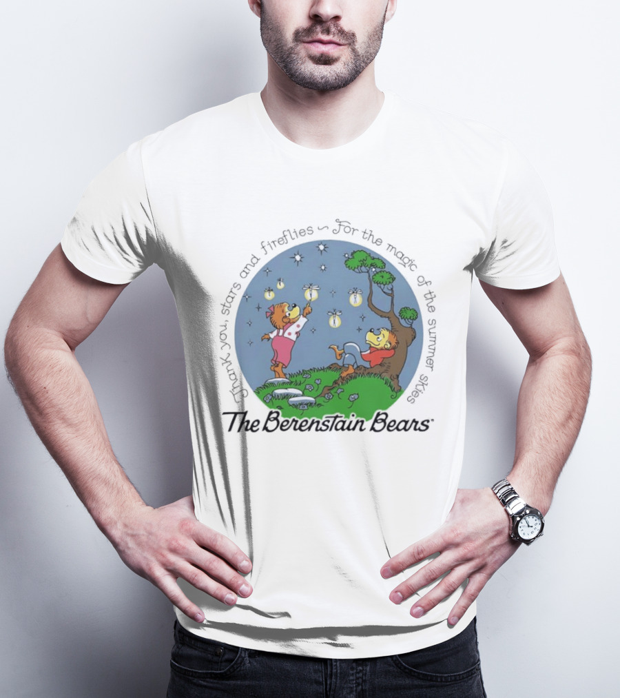 The Berenstain Bears Thank You Stars And Fireflies For The Magic Of The Summer Nights T-Shirt
