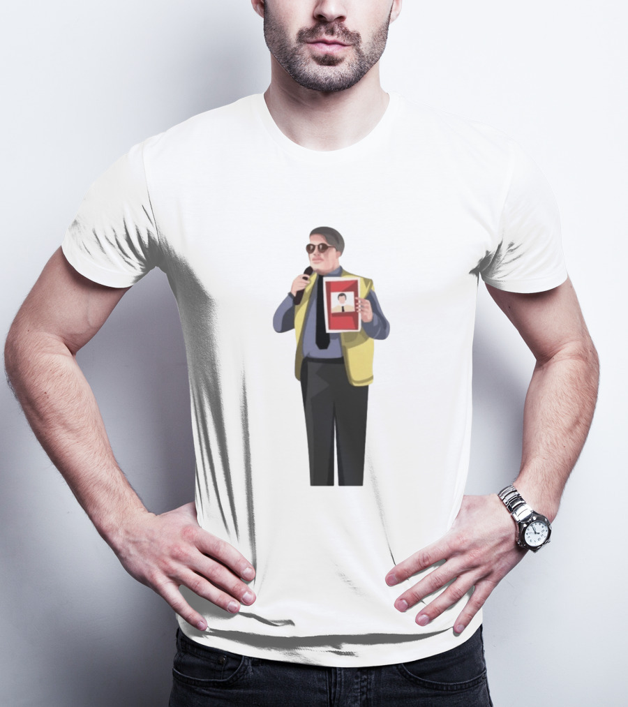 The Office Wanted Character Holding Max And Paddy Image T-Shirt