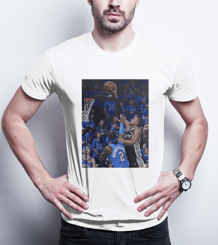 Victor Wembanyama Shai Gilgeous Alexander NBA Showdown San Antonio Spurs Vs Oklahoma City Thunder T-Shirt