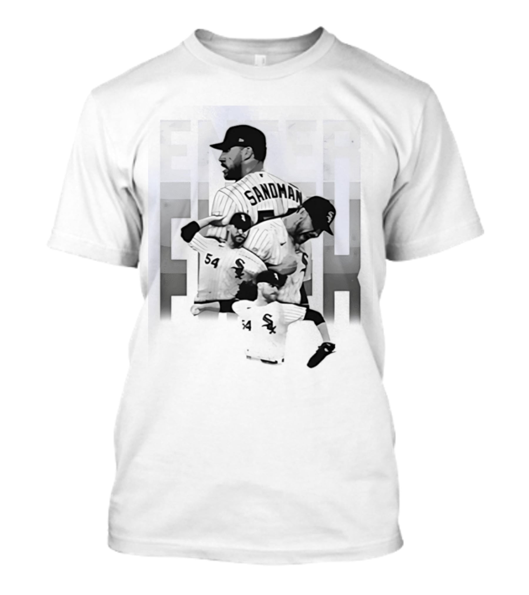 Liam Hendriks Chicago White Sox Enter Sandman MLB Player Sport T-Shirt