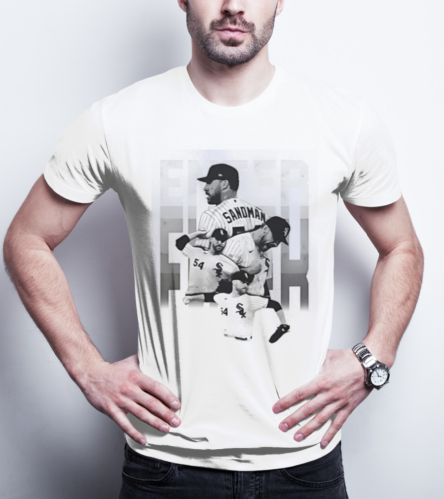 Liam Hendriks Chicago White Sox Enter Sandman MLB Player Sport T-Shirt