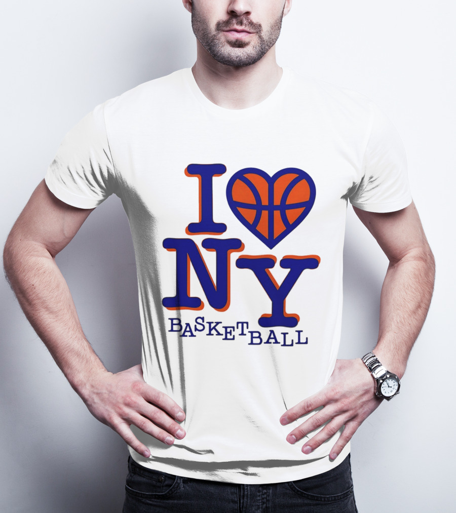 I Heart NY Basketball 2026 New York Knicks NBA T-Shirt