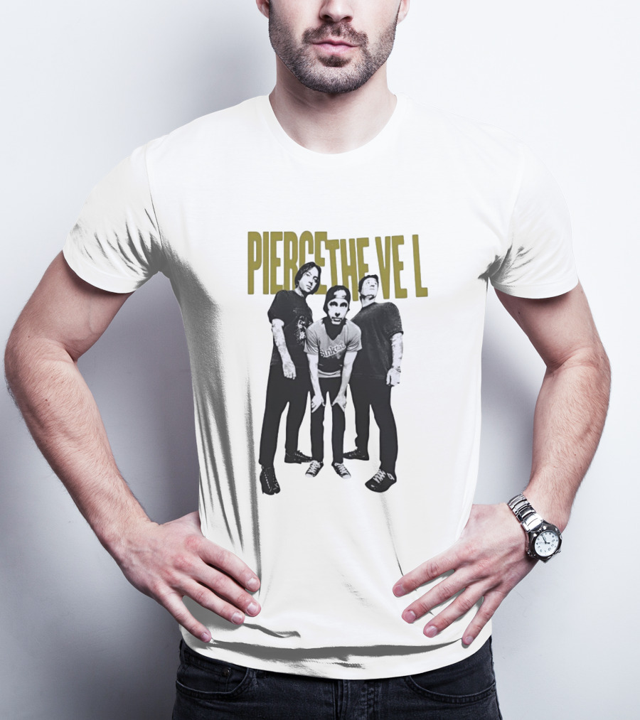 Pierce The Veil Band Vic Fuentes Tony Perry Jaime Preciado Music Fan T-Shirt