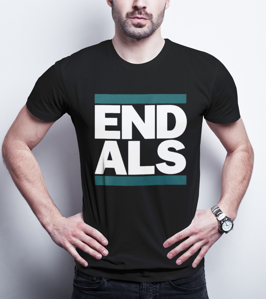 END ALS Seattle Mariners Baseball Support Initiative T-Shirt