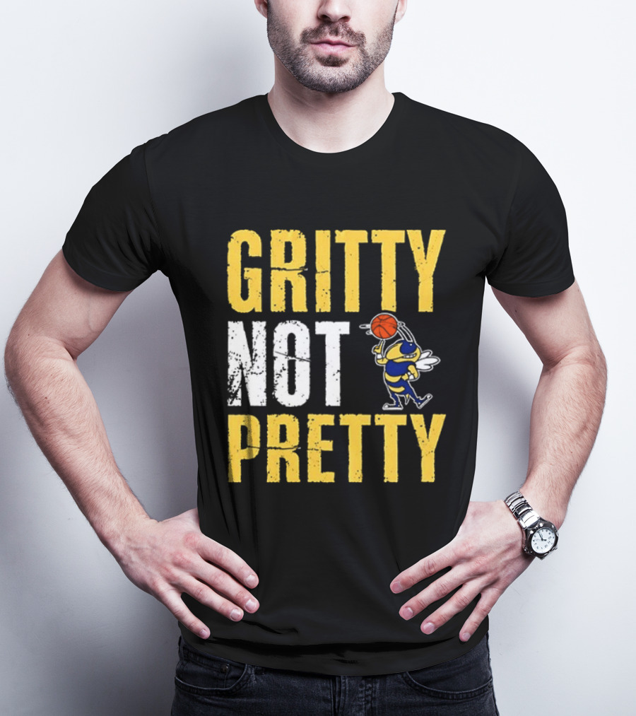 Gritty Not Pretty Georgia Tech Buzz Basketball T-Shirt