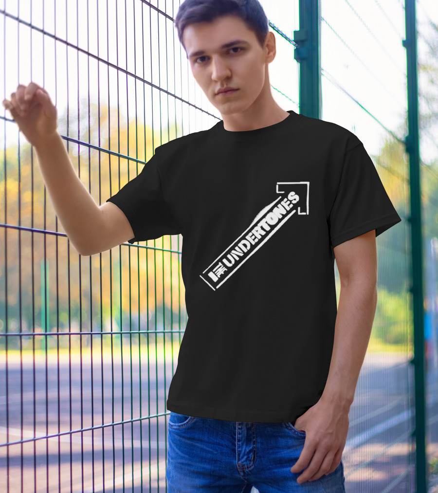 Undertones Stencil Punk Rock Revival Festival Tour 2026 Arrow T-Shirt