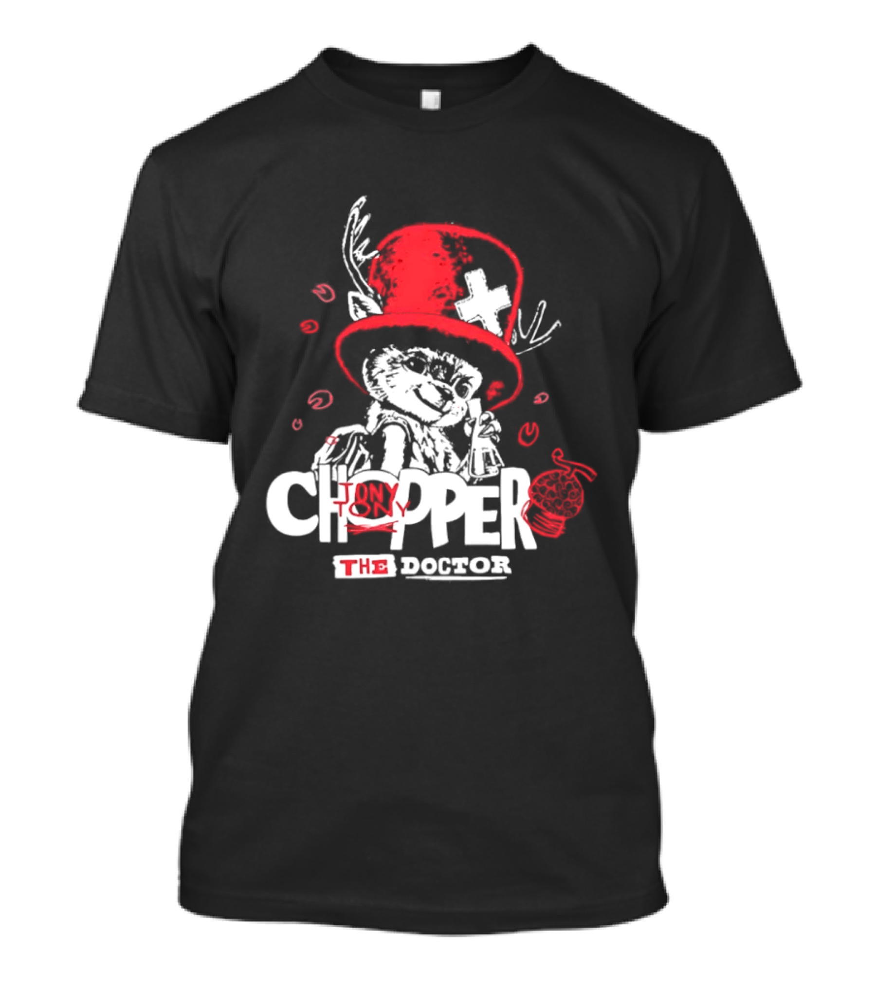 One Piece Tony Tony Chopper The Doctor Devil Fruit New World Saga Anime 2026 T-Shirt